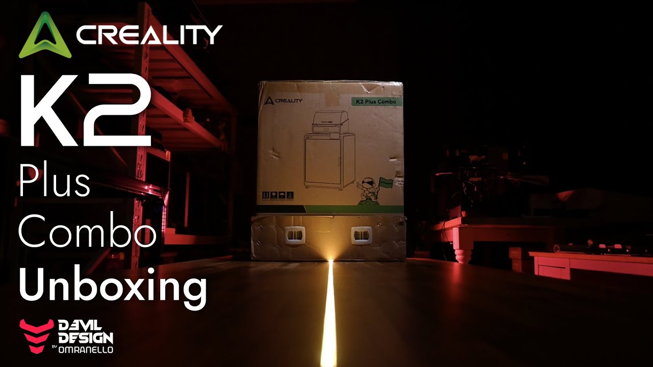 Creality K2 Plus Combo ... Unboxing!! - YouTube