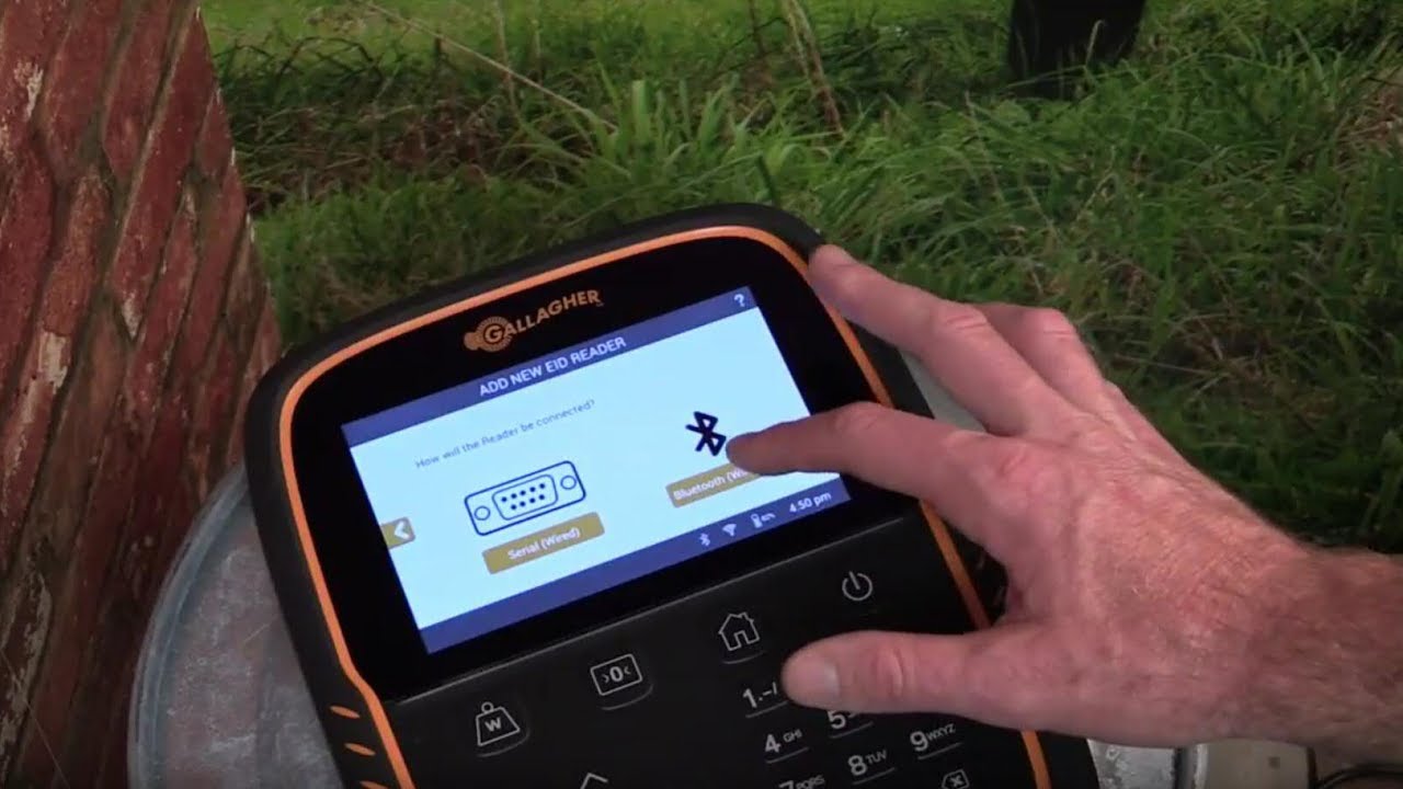 Gallagher Touch Screen Weigh Scales. How to: Connect EID readers, enter ...