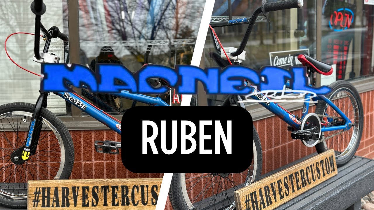 MACNEIL RUBEN TRIBUTE MID SCHOOL BUILD @harvesterbmx - YouTube