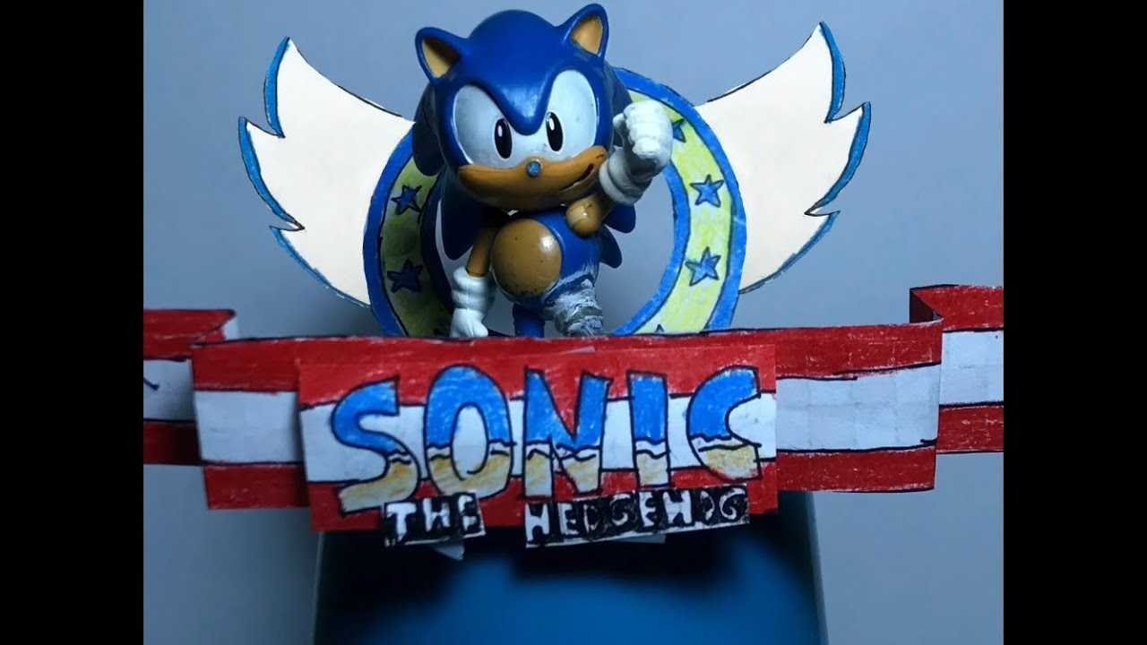 Sonic intros stop motion - YouTube