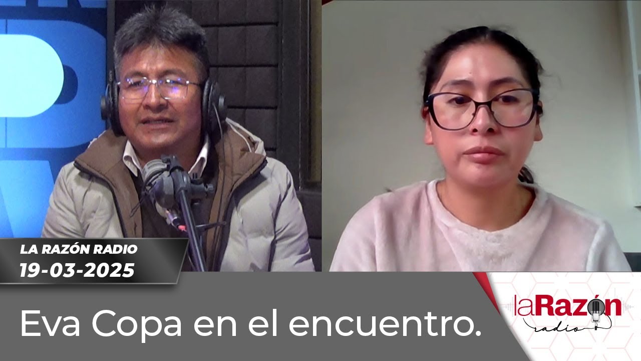 La alcaldesa Eva Copa lamentó las ausencias en el encuentro ...
