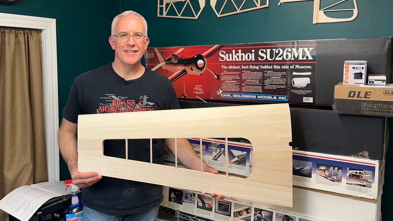 Carl Goldberg (Second Generation) Sukhoi SU26MX Build: Part 4 (Wing ...