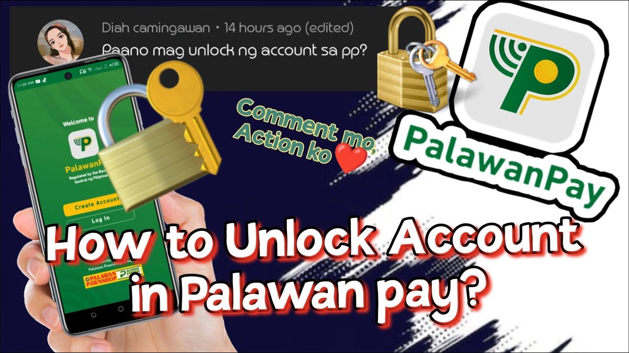 How to Unlock Account in Palawan pay ¦ step-by-step process 🔓 - YouTube