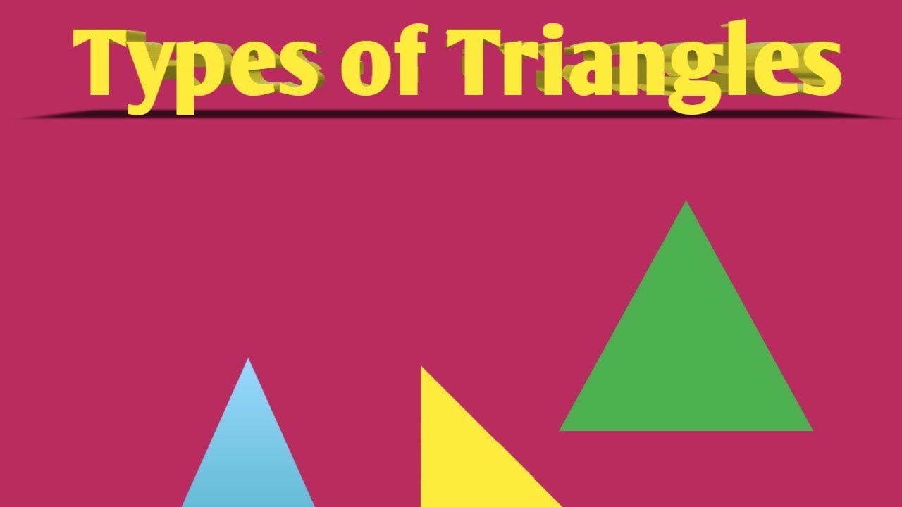 Types Of Triangles YouTube types-of-triangles-youtube