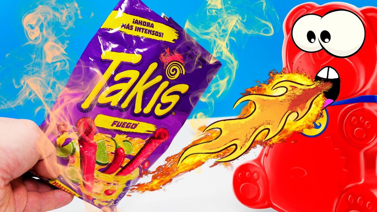 TAKIS HORRIBLES Y COMIDA INUSUAL PARA OSO VALERA - YouTube