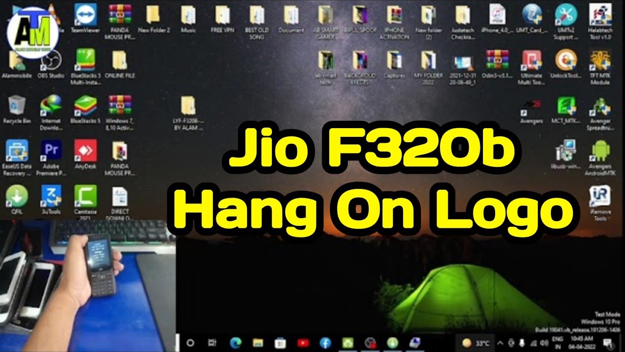 Jio f320b Hang On Logo _ Flashing _ Jio f320b hard reset _ jio f320b ...