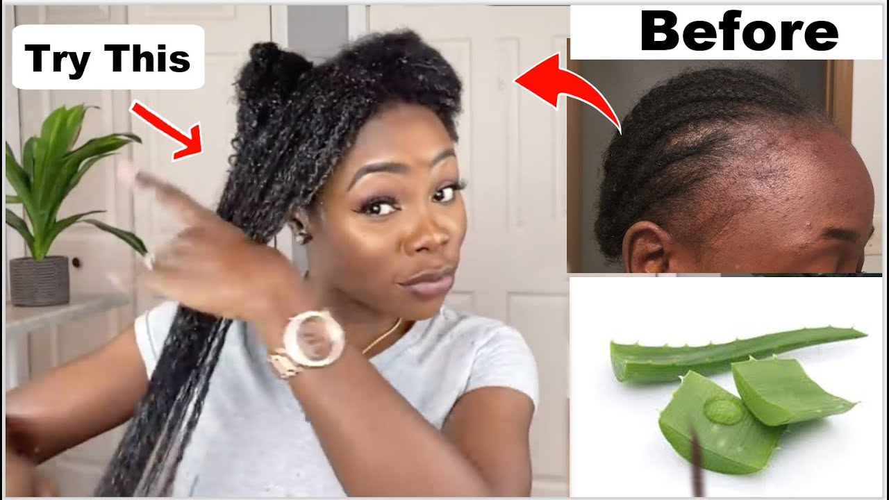 The quickest way to grow long natural hair fast | Secret trick for long ...