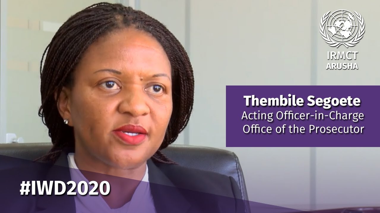 Thembile Segoete | IRMCT Staff Reflect on International Women’s Day ...