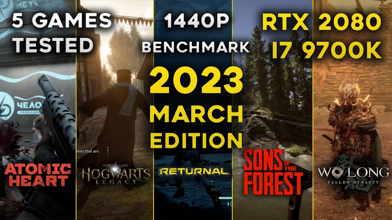 5 Games from 2023 Tested on RTX 2080 | Part 1 | 1440p - YouTube