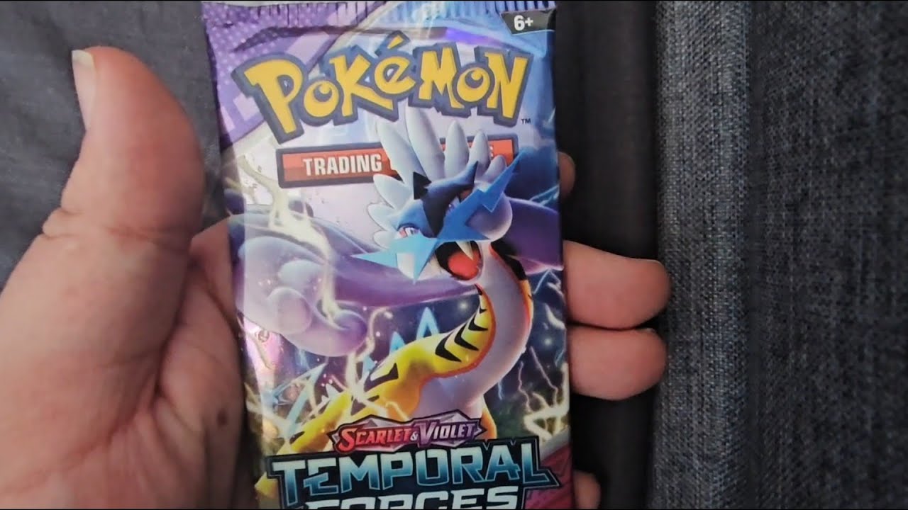 Opening 10 more Pokemon Temporal Forces packs. - YouTube
