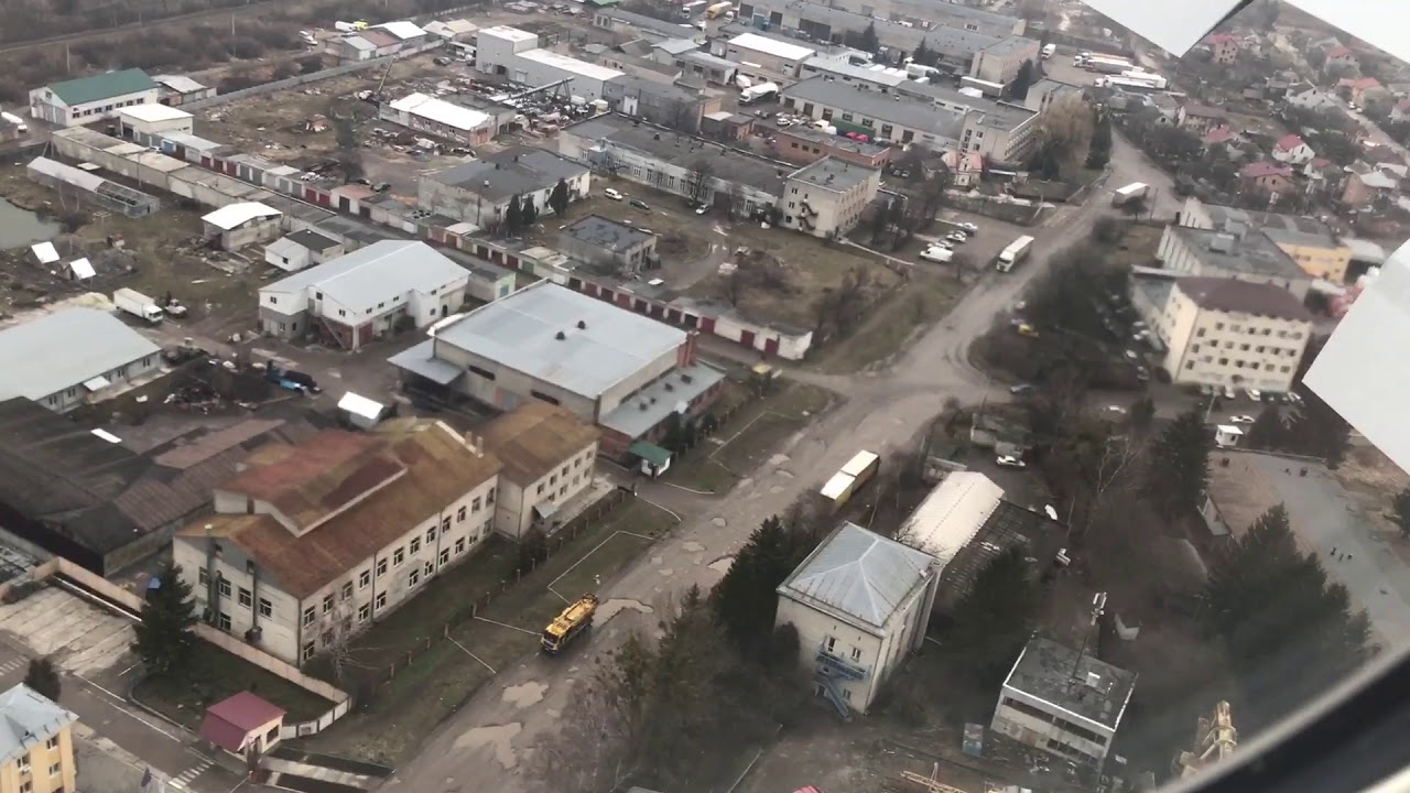 Аэропорт Львов. Посадка. МАУ Boeing 777. 16.03.2018. UR-GOA. Ps035 ...