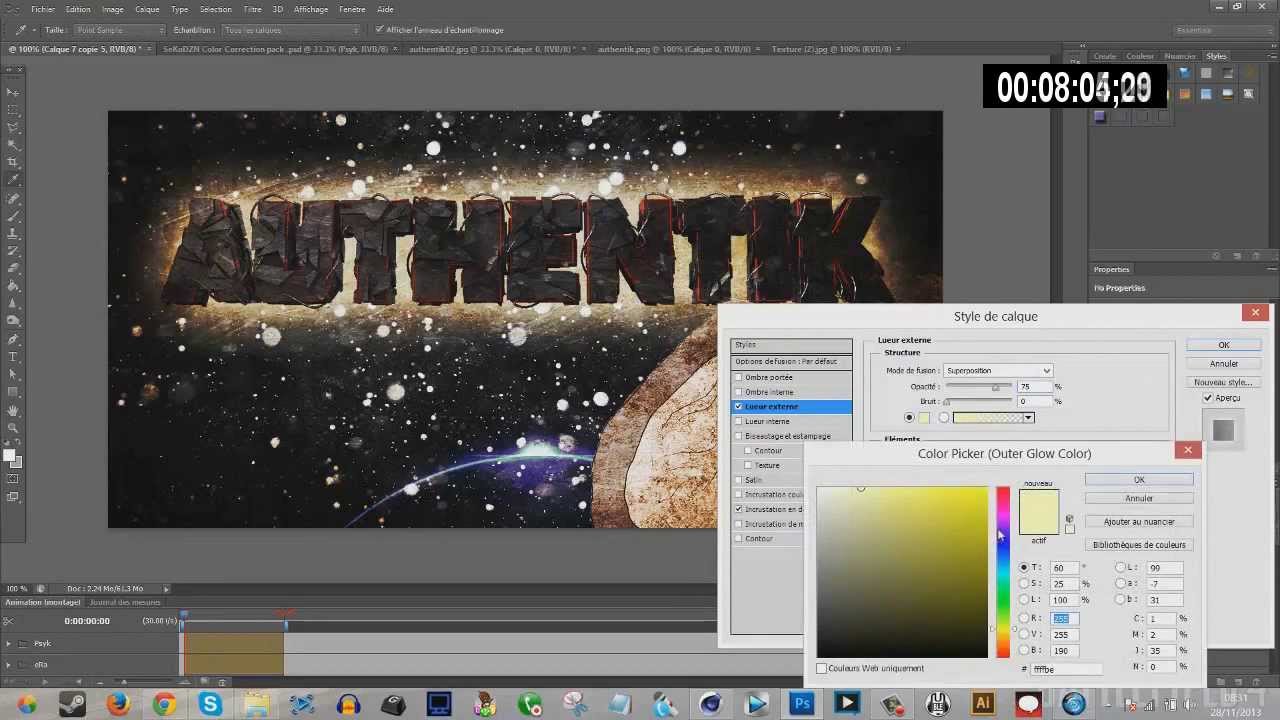 [SPEED ART] Twitter banner | by Authentik - YouTube