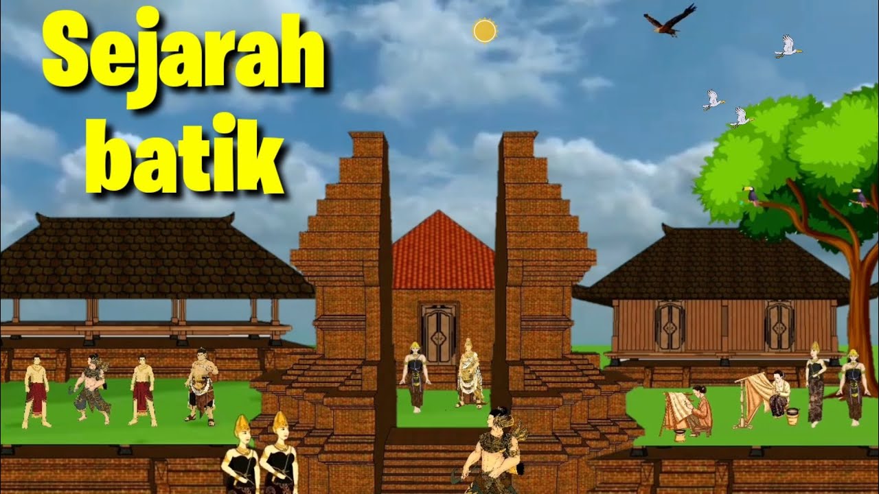 Sejarah batik di Indonesia versi animasi,hari batik Nasional 2021 - YouTube