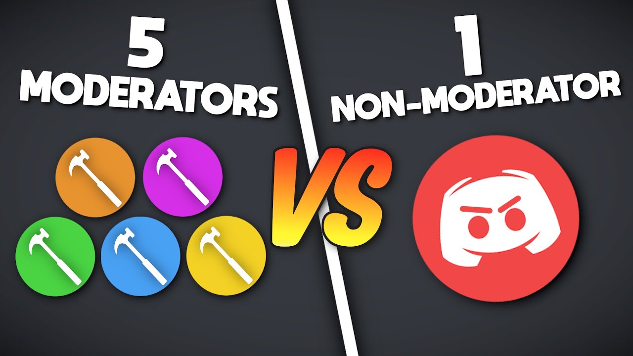 5 Discord Moderators Vs 1 Secret Non Moderator Ft CustomName YouTube 5 Discord Moderators Vs 1 Secret Non Moderator Ft CustomName YouTube