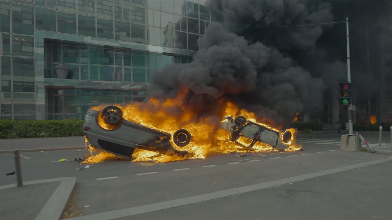 Nahel riots in Nanterre, France - June, 2023 - YouTube