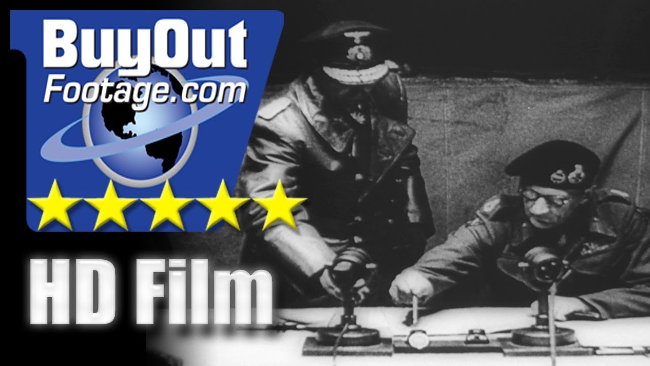 Germany Signs Surrender To End War In Europe 1945 HD Footage - YouTube