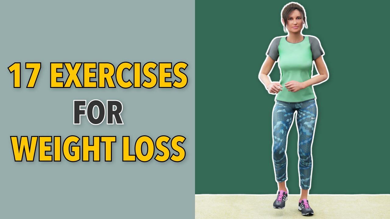 17 Easy Walking Exercises for Weight Loss [No Jumping] - YouTube