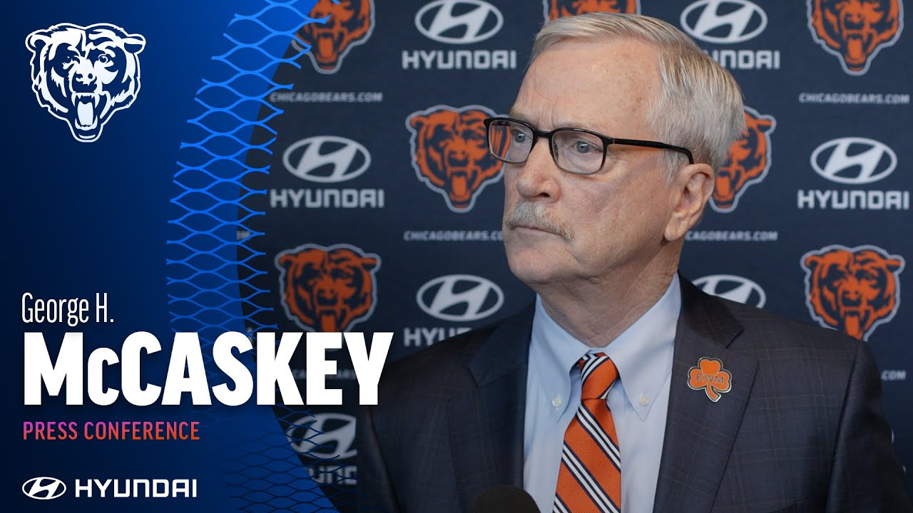 George H. McCaskey year-end media availability | Chicago Bears - YouTube