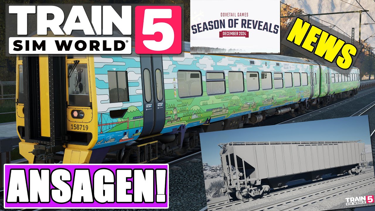 Train Sim World 5 | NEUES UPDATE mit ANSAGEN und NEUER ENTWICKLER ...