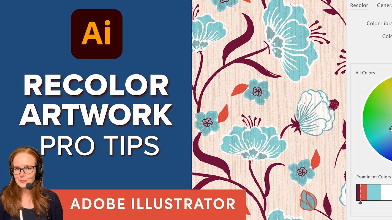 Pro Tips for Illustrator's Recolor Artwork + Spoonflower Color Map ...