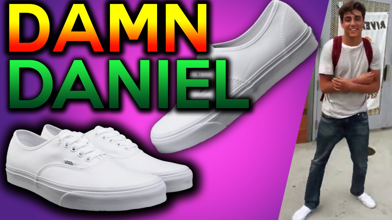 DAMN DANIEL $15'400 White Van Shoes 2016 - YouTube
