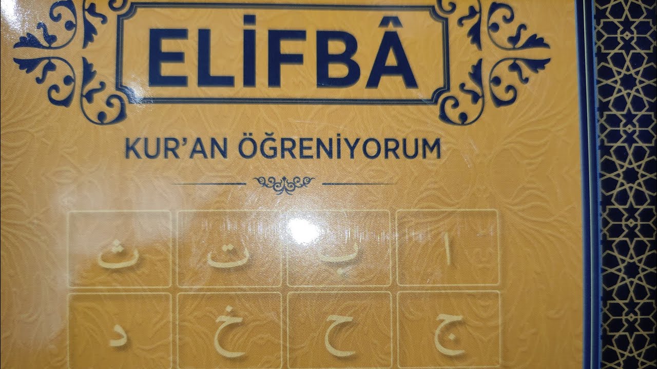 Yeni Diyanet Elif Ba | 8. Ders - YouTube