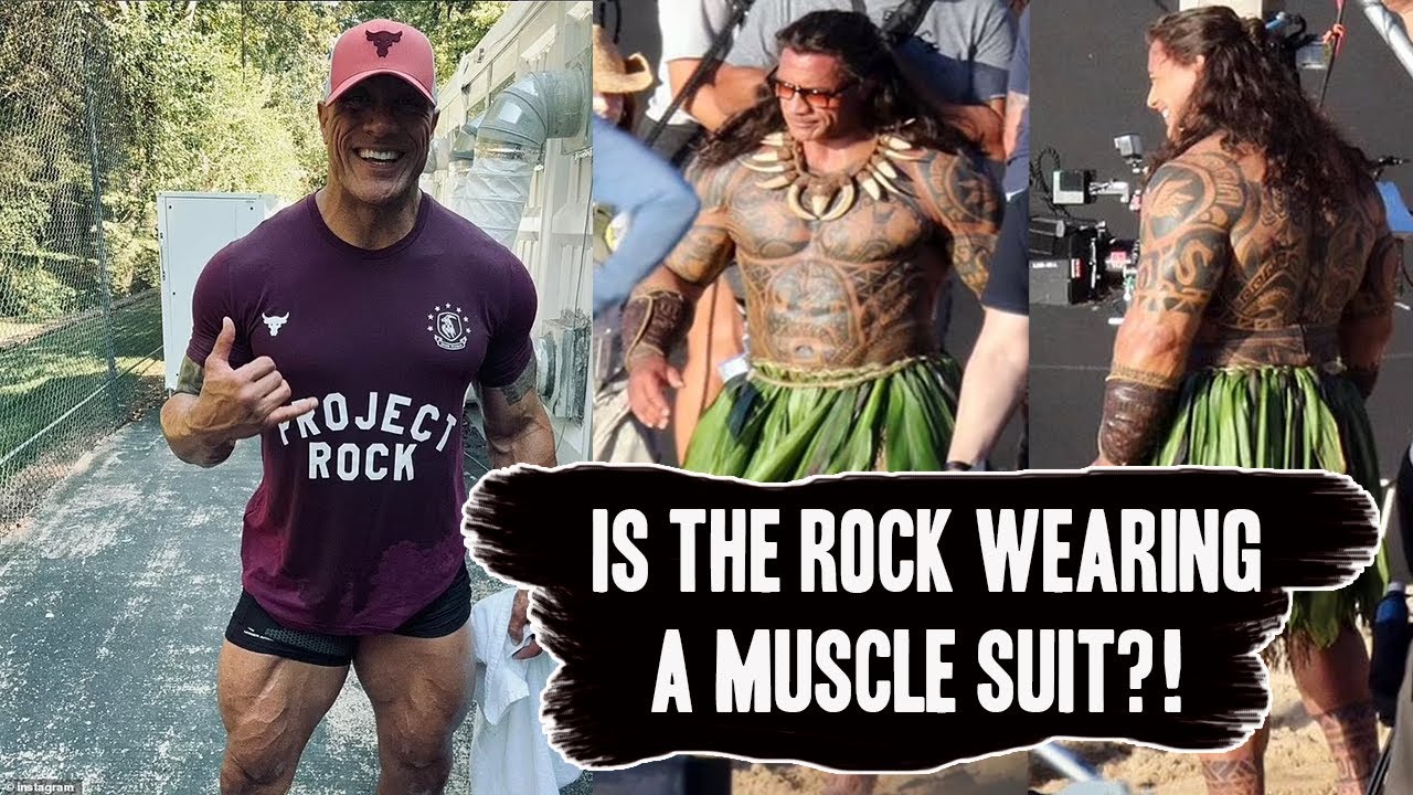 Dwayne Johnson Reveals Shocking Truth Behind Maui's Muscles in Moana ...