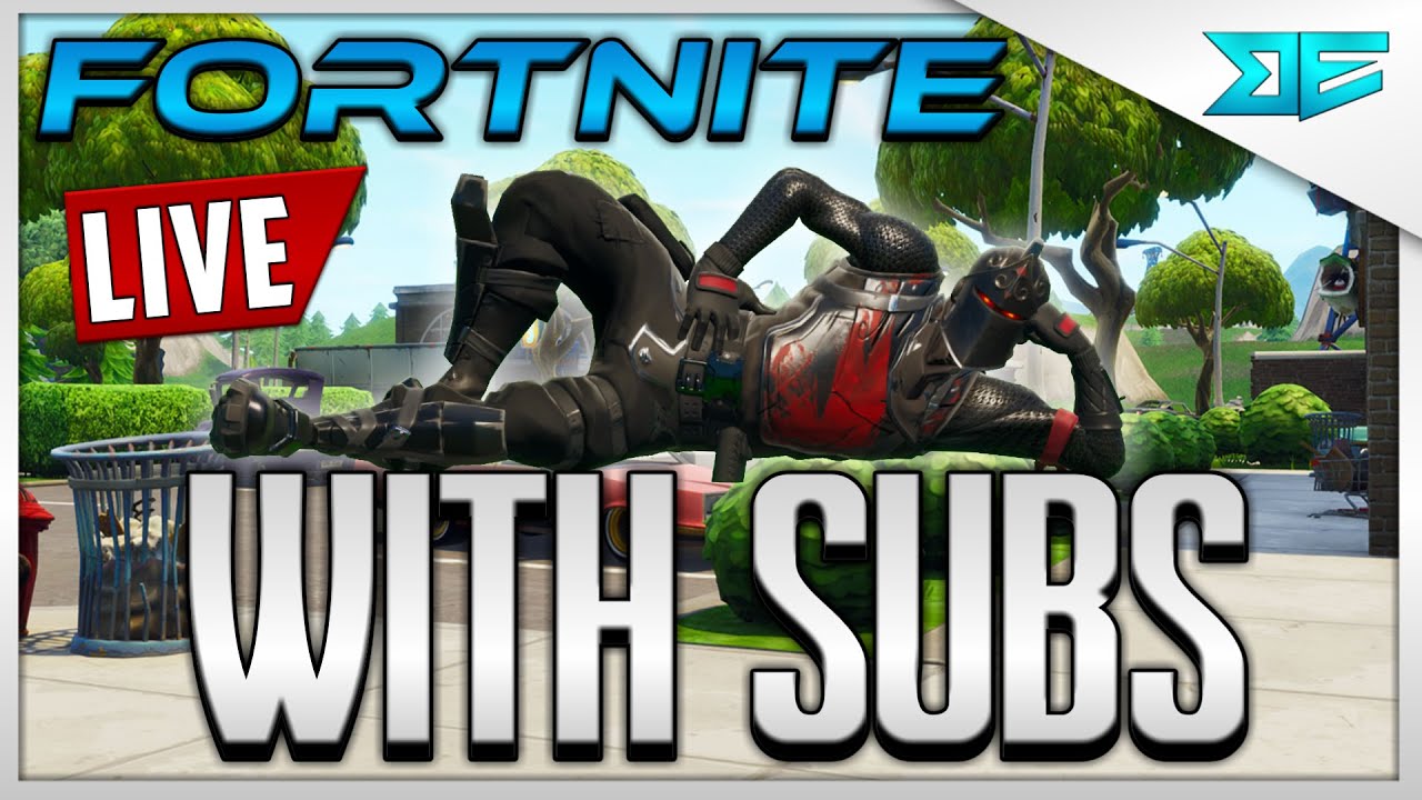 🔴 PLAYING FORTNITE WITH SUBS LIVE 🔴 DUOS/TRIOS/SQUADS - YouTube