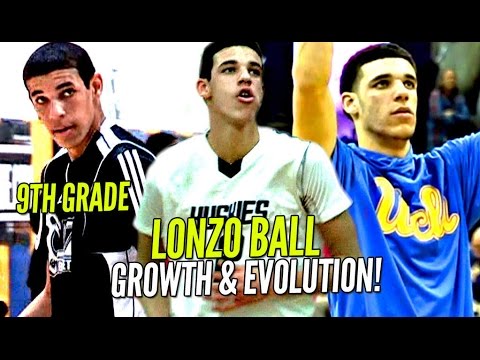 Lonzo Ball's Evolution Through The Years! SKINNY 9th Grader To Potential #1 Pick in NBA Draft!