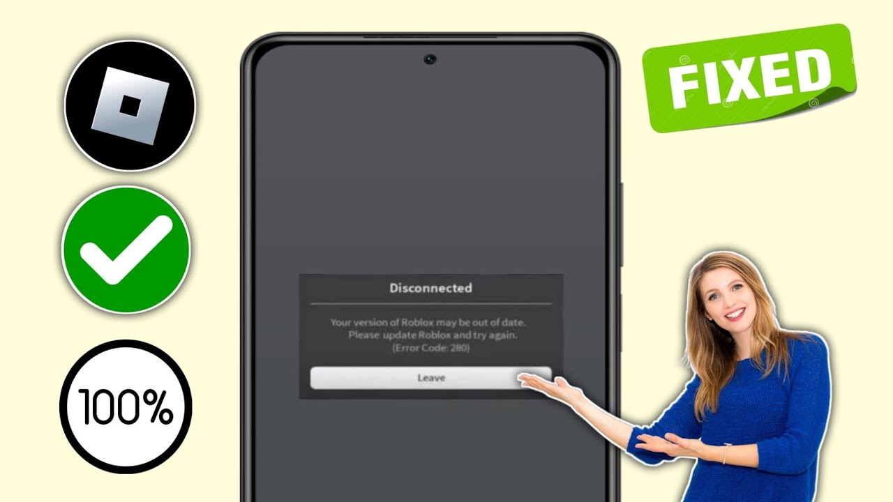 So beheben Sie den Fehler „Ihre RobloX-Version ist möglicherweise veraltet“ || Roblox-Fehlercode ...