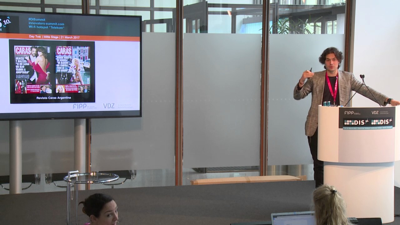 Editorial Perfil's Agustino Fontevecchia speaks at Digital Innovators ...