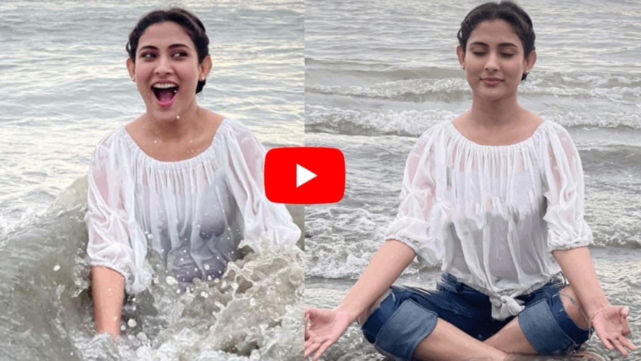 সাদা টপস আর নীল জিনসে মেহজাবিন | Mehjabin Chowdhury hot look | Mehjabin ...