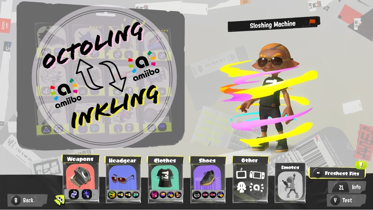 Tutorial - Switch between Inkling & Octoling in 5 Seconds - Splatoon 3 ...