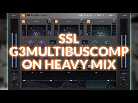 SSL G3 MultiBusComp On Heavy Mix - YouTube