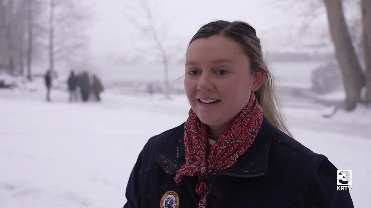 Giants Springs State Park hosts 'First Day Hike' - YouTube