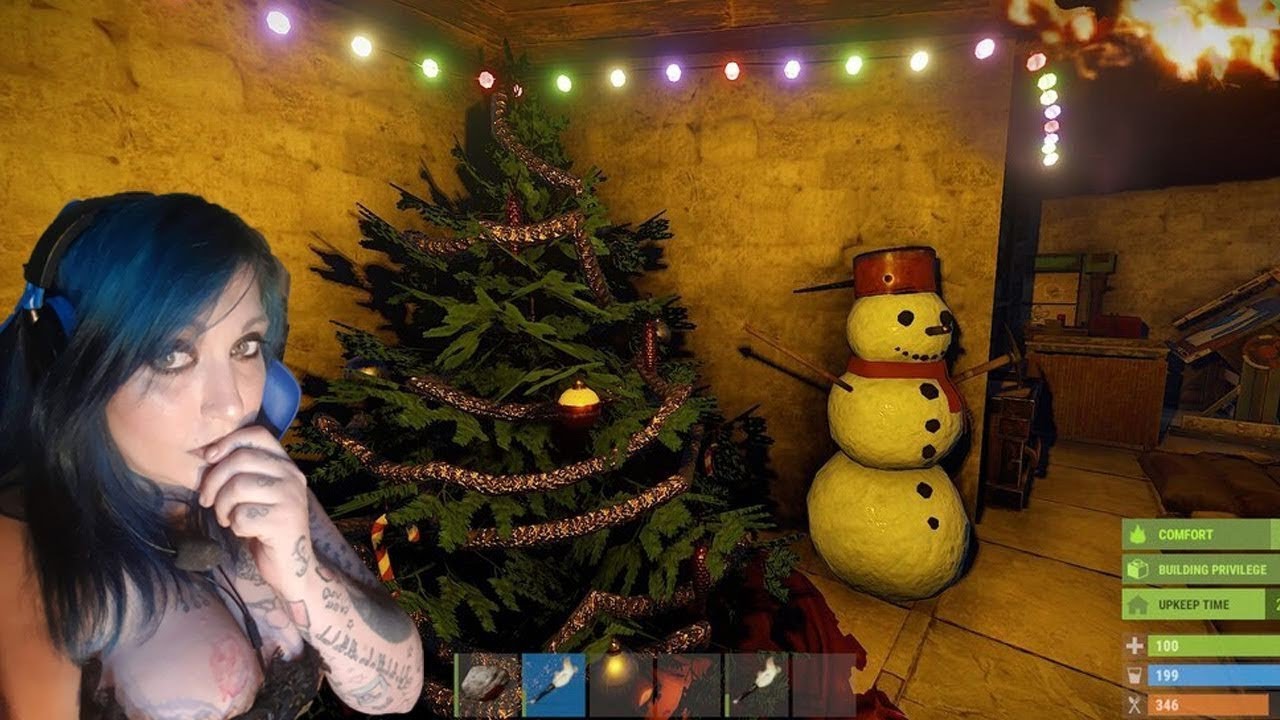 Beasts Rust Christmas Event day one!!! - YouTube
