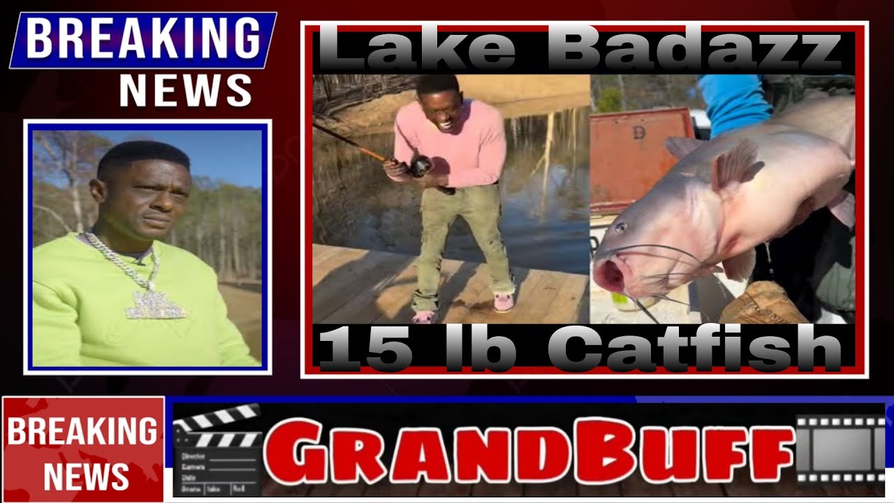 Boosie Badazz Cant Believe How Big His Fish Got At His Lake Badazz 15 ...