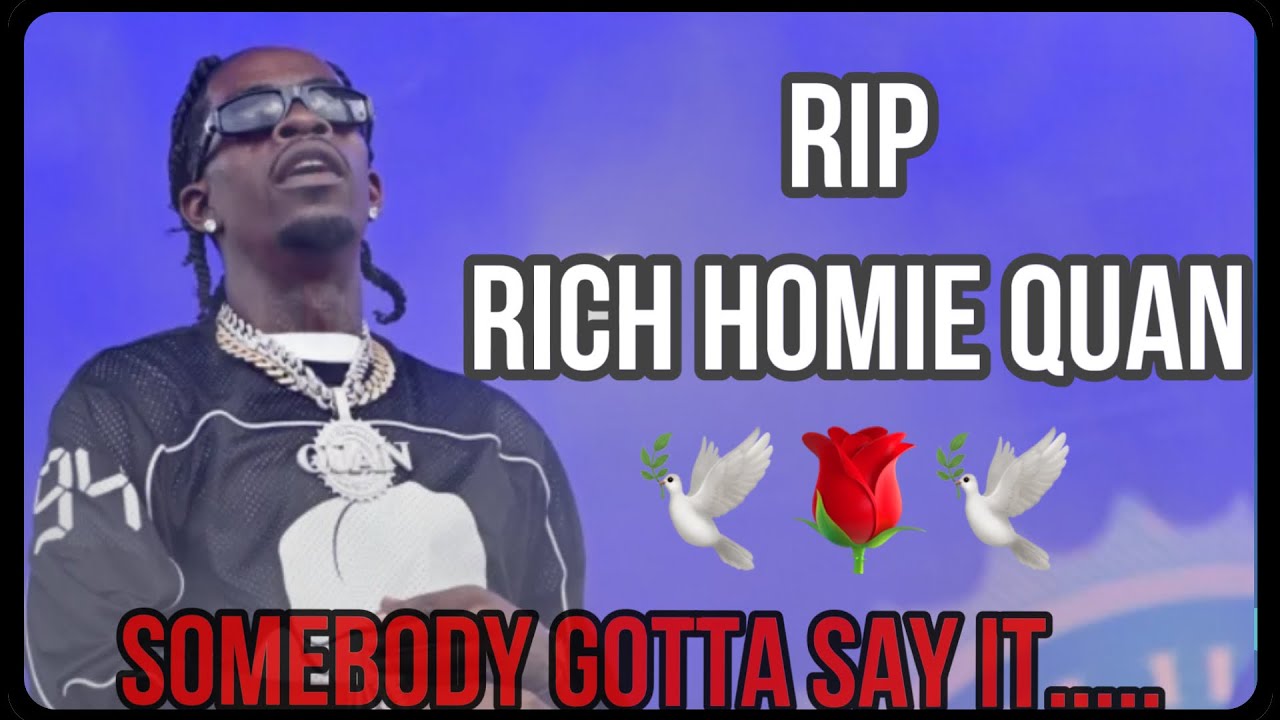 A MESSAGE FROM T-TIME - RIP RICH HOMIE QUAN - YouTube