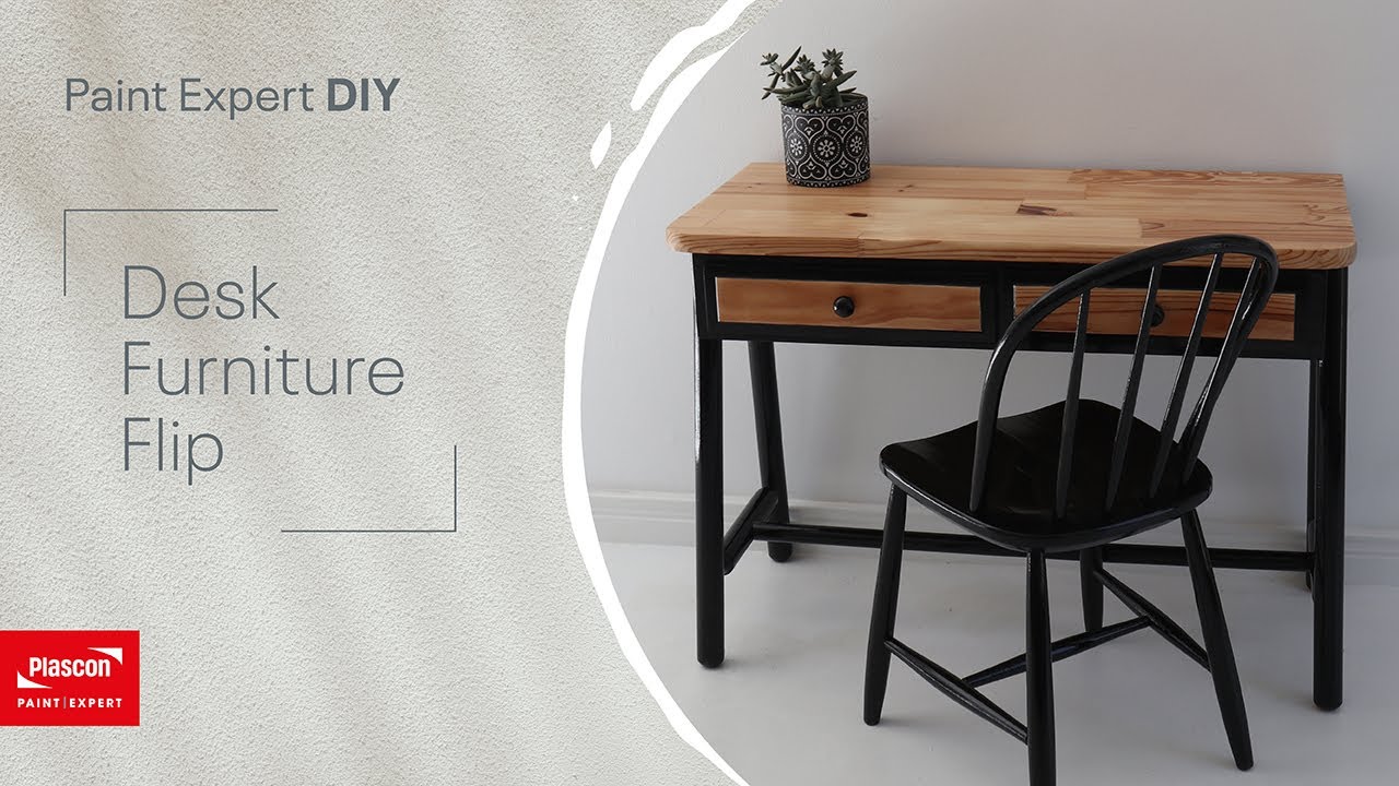 DIY Furniture Flip - Desk Transformation - YouTube