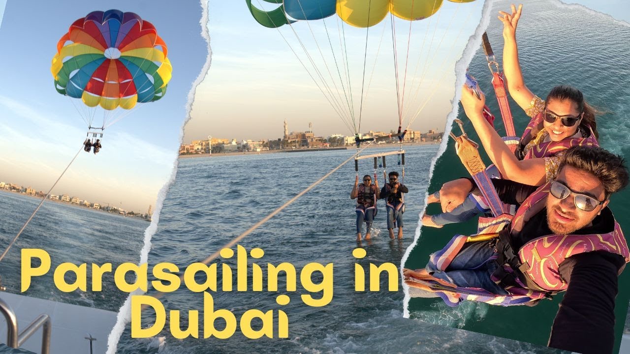 Best Parasailing & Parachute Experience in Dubai | Burj Al Arab ...