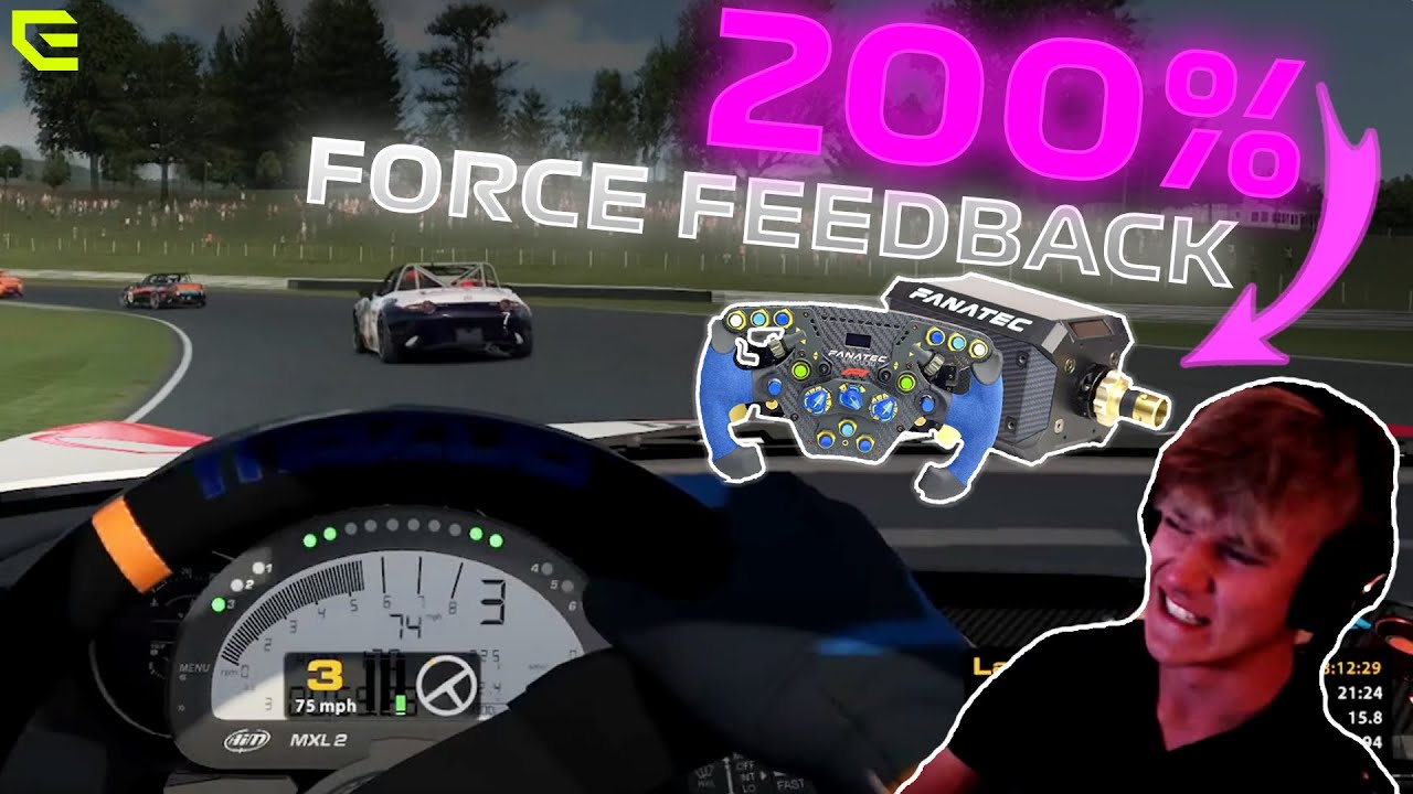DOMINATING an iRacing Online Lobby with 200% Force Feedback - YouTube