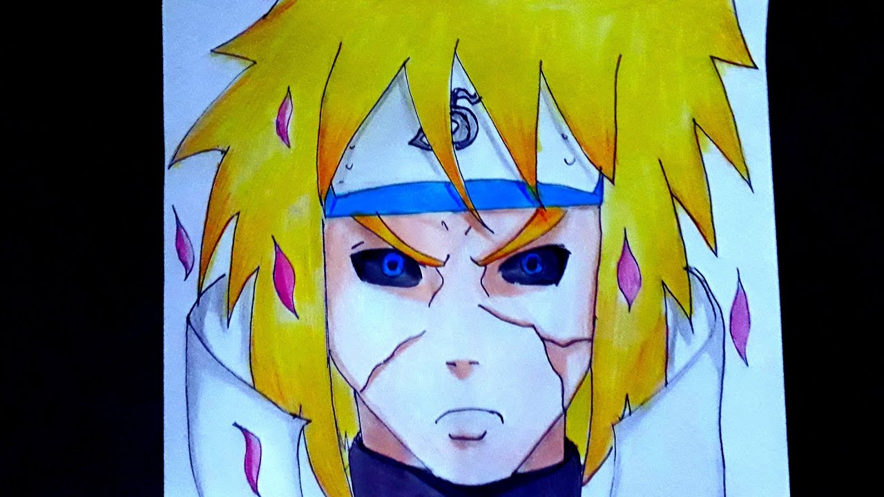 Speed Drawing - Minato Edo Tensei - YouTube