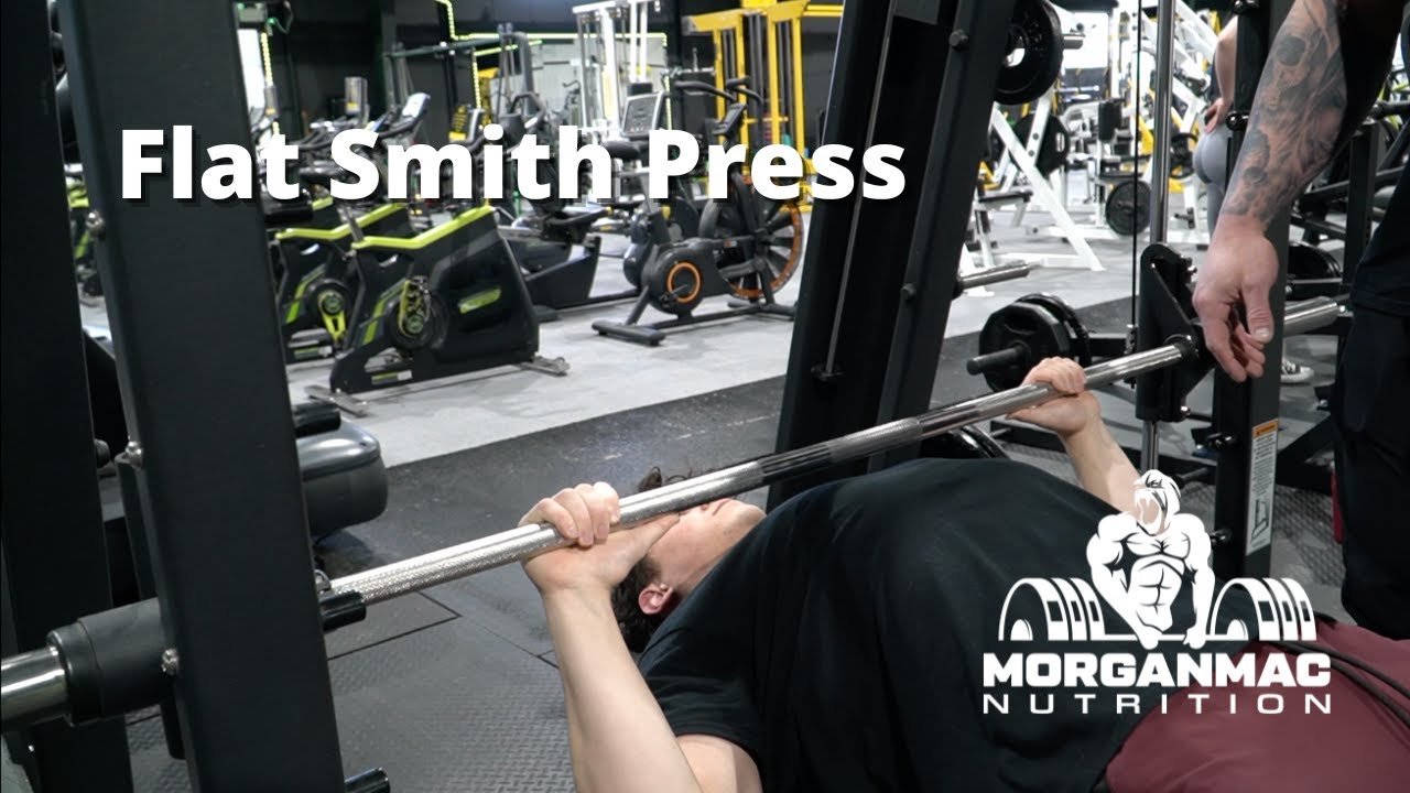 Flat Smith Machine Chest Press | How-To Training Series - YouTube