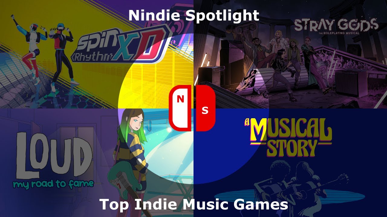 Top 30 / Best Indie Music Games on Nintendo Switch - YouTube