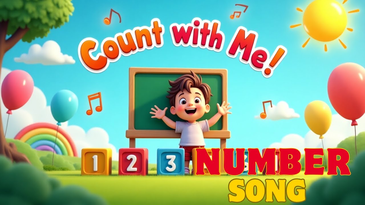 Number Song | Learn Counting with Fun Rhyme - YouTube