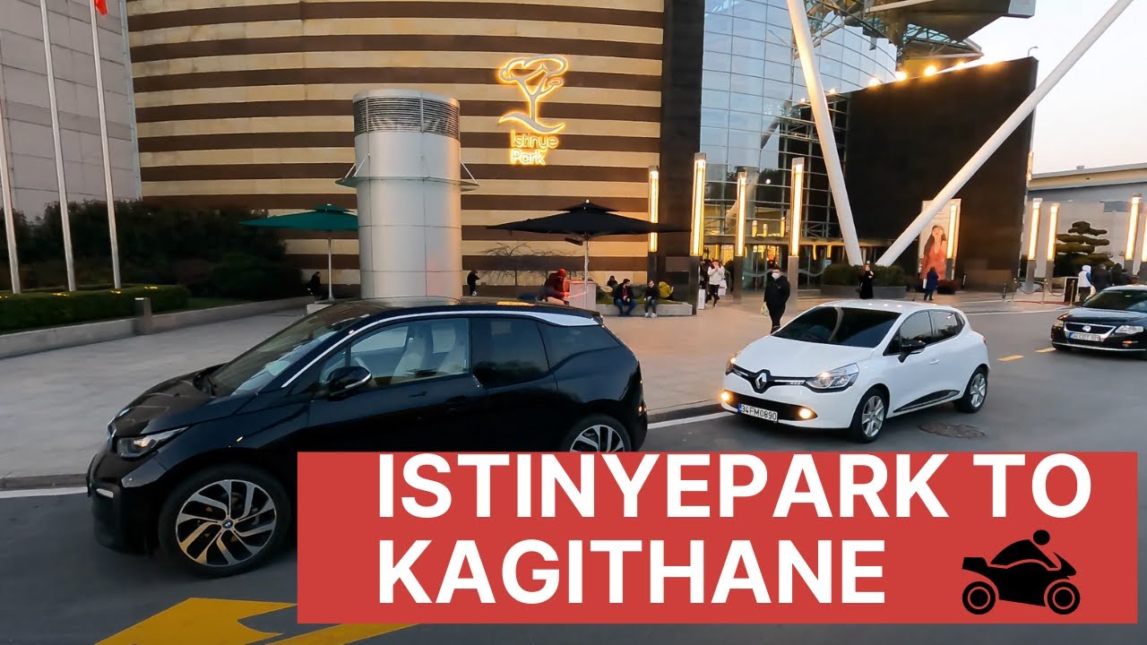 [4KGOPROHERO9] 🇹🇷 ISTINYEPARK TO KAGITHANE CELIKTEPE MOTORCYCLE TOUR ...