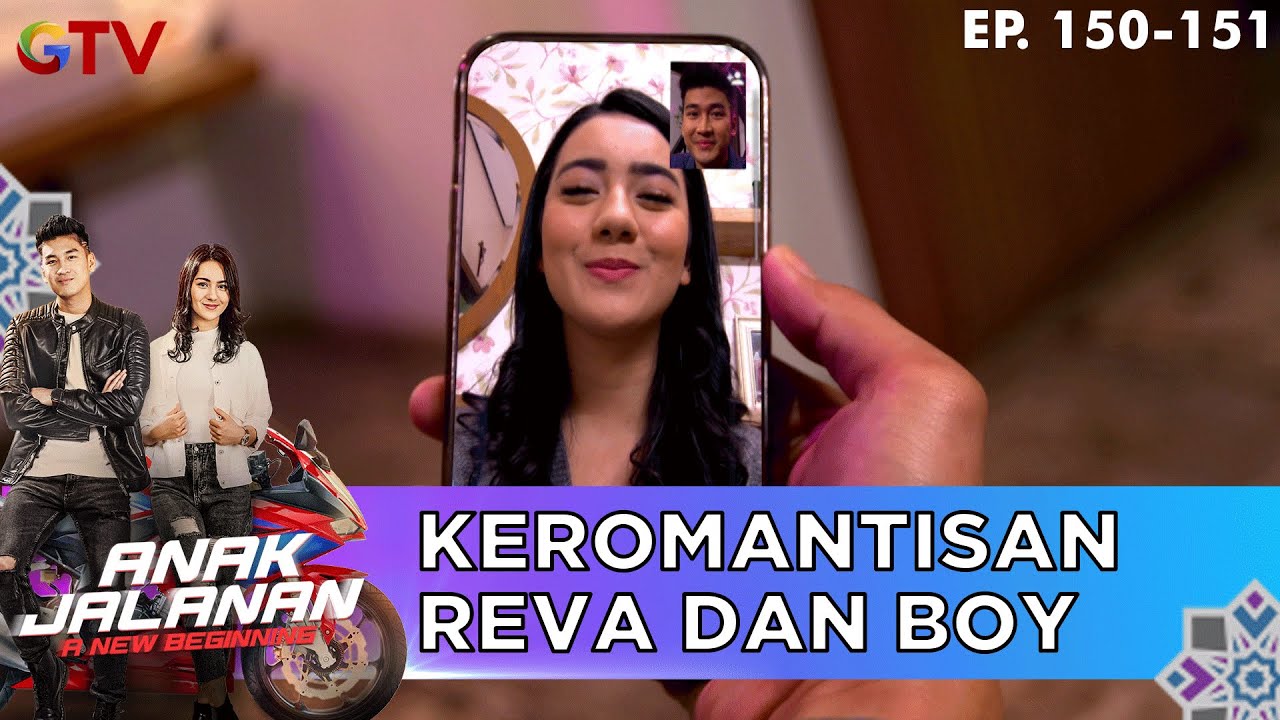 KEROMANTISAN ANTARA REVA DAN BOY - ANAK JALANAN - YouTube