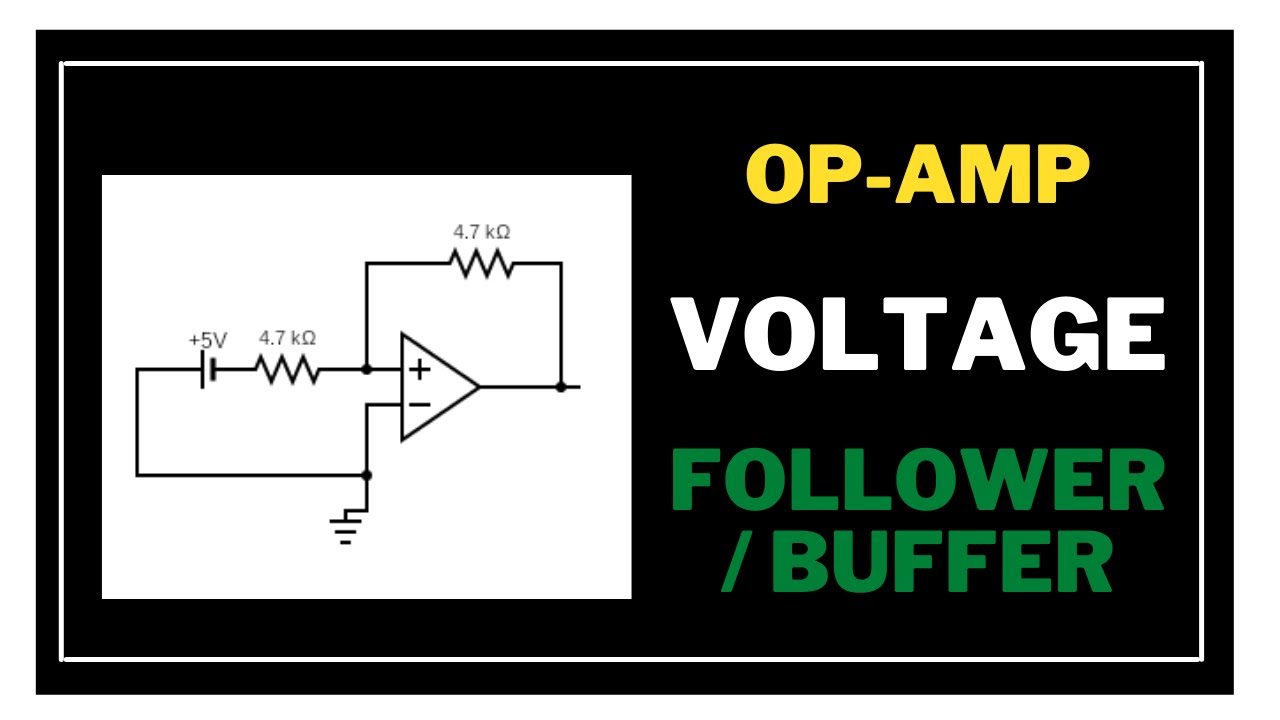 5. Voltage follower op amp || Op Amp Bangla || Operational Amplifier ...