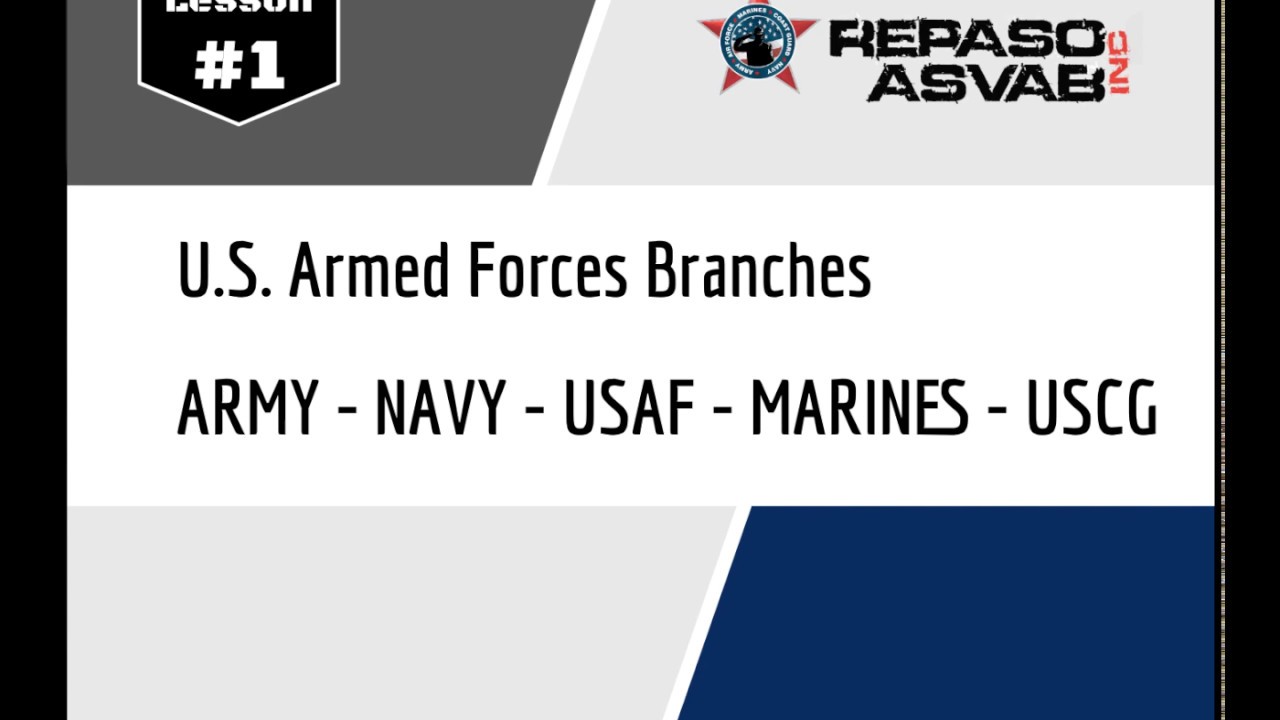 ¿CUALES SON LAS DISTINTAS RAMAS DENTRO DE LA FUERZAS ARMADAS DE EEUU ...