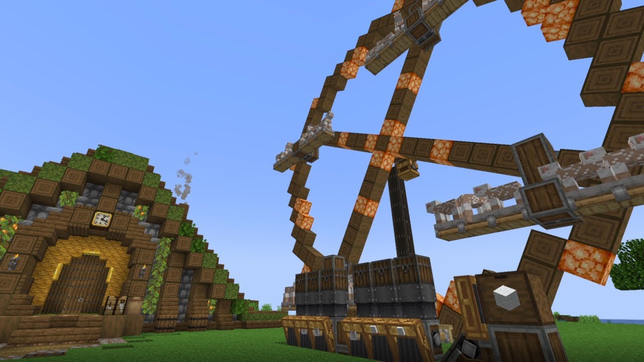Create Mod Sheep Shearing Ferris Wheel - Surviving With Create and More ...